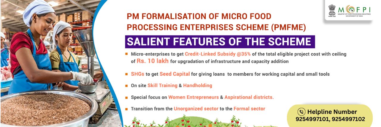 Welcome to PMFME-MOFPI